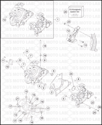 Engine Case, Engine 50 SX 2023 – B's Moto Lab
