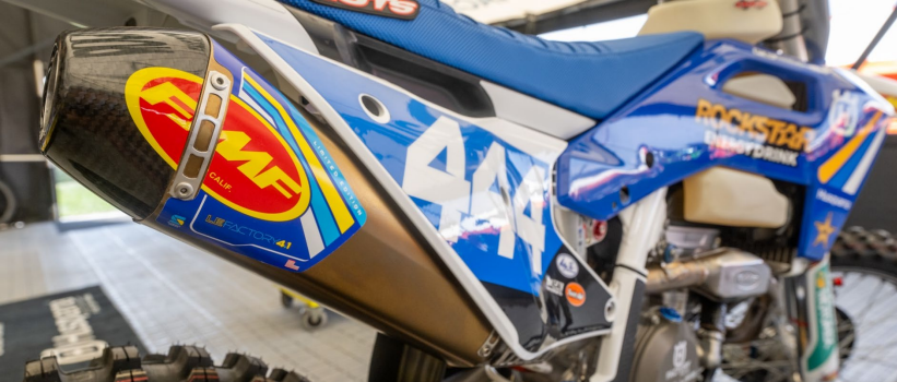 FMF LIMITED EDITION GOLD TITANIUM EXHAUST – B's Moto Lab