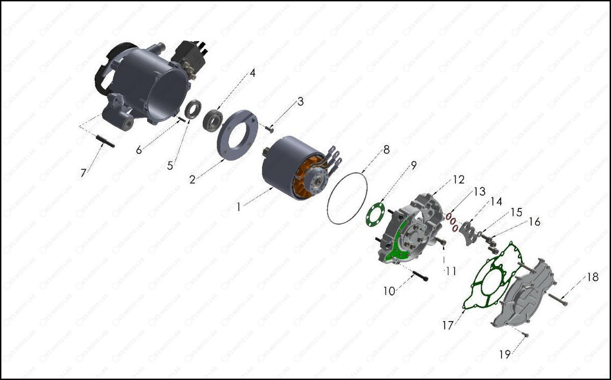 2025 Cobra CX-5E STUFFER – PUMP | Genuine OEM Parts - BSMOTOLAB.com – B ...